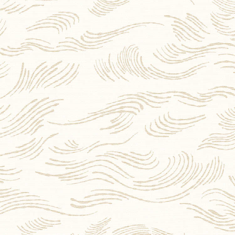 Beach Waves Wallpaper - Cream – Ayara Home