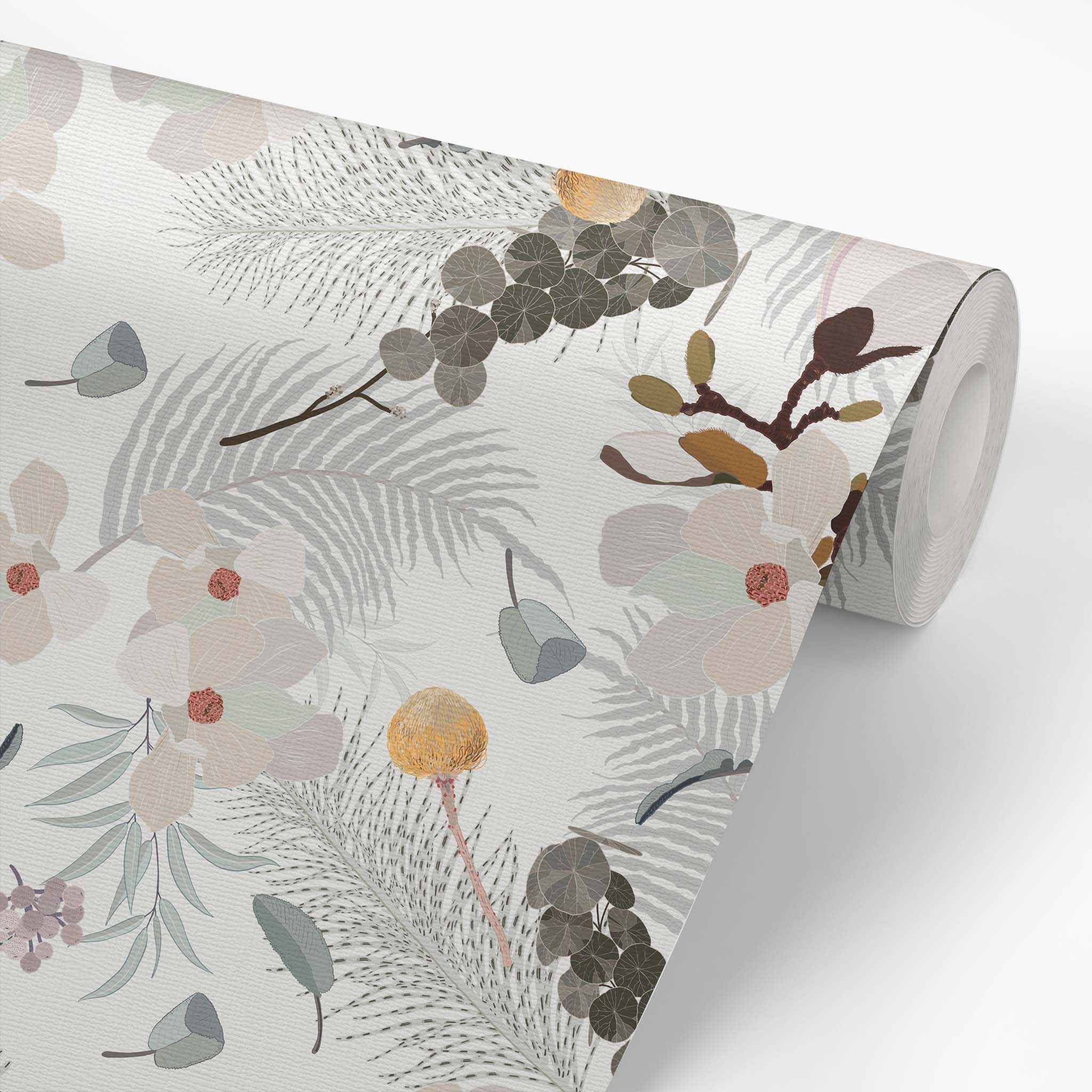 Ella Tropical Florals - Cool – Ayara Home