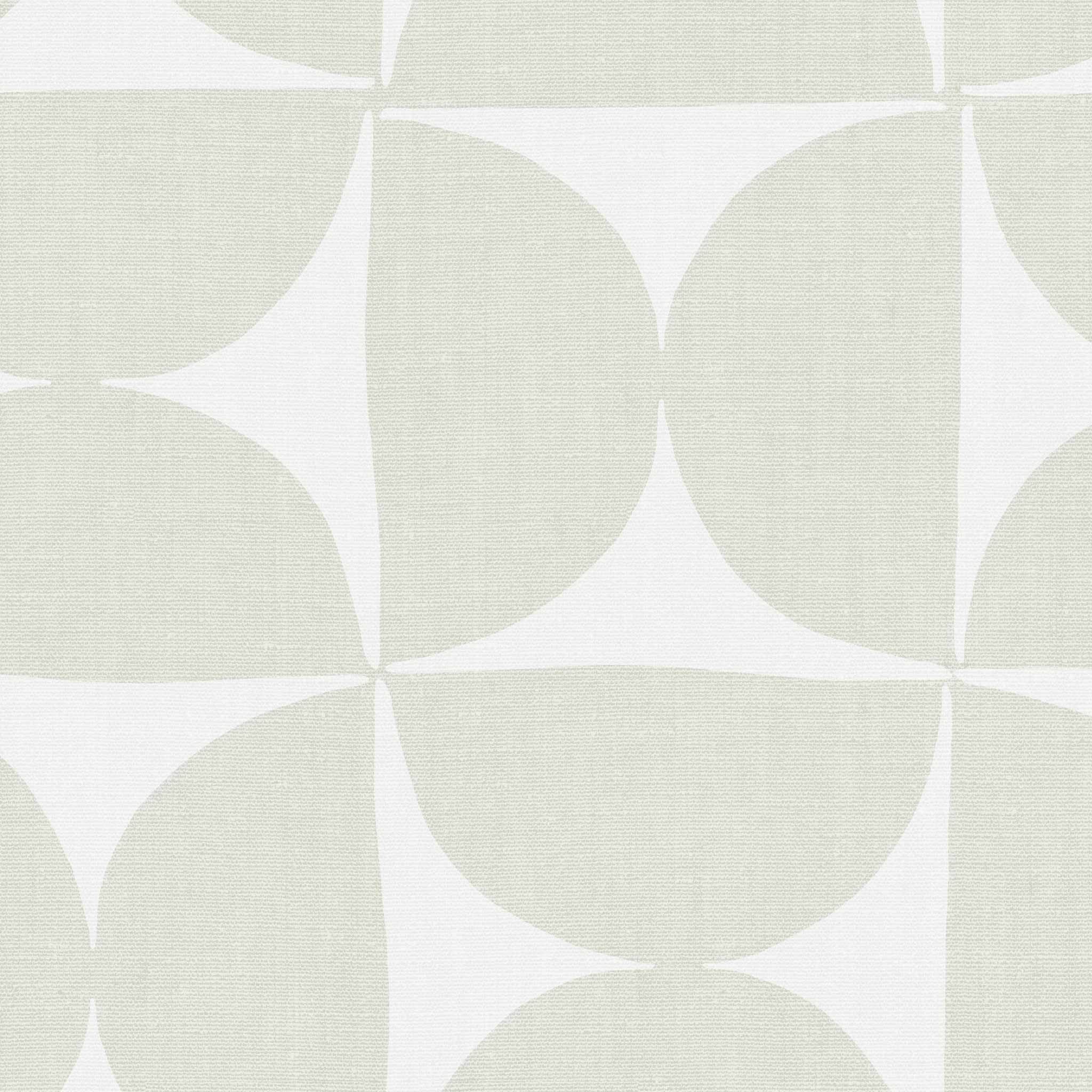 Half Circle Tile Wallpaper - Light Sage – Ayara Home