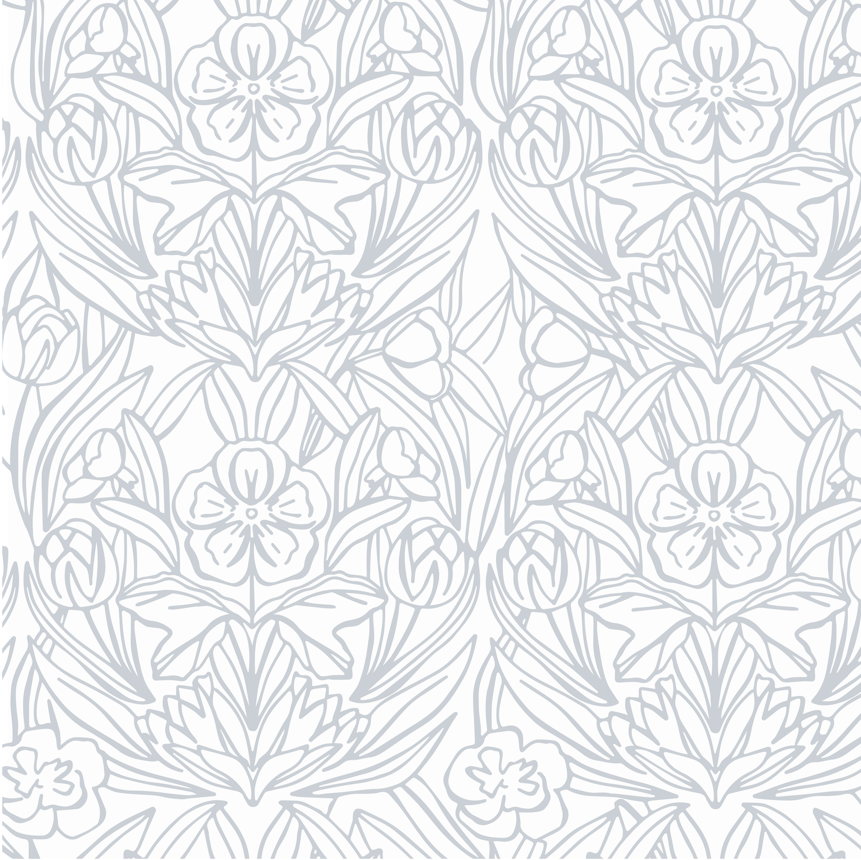 Copley Wallpaper - Dusty Blue – Ayara Home