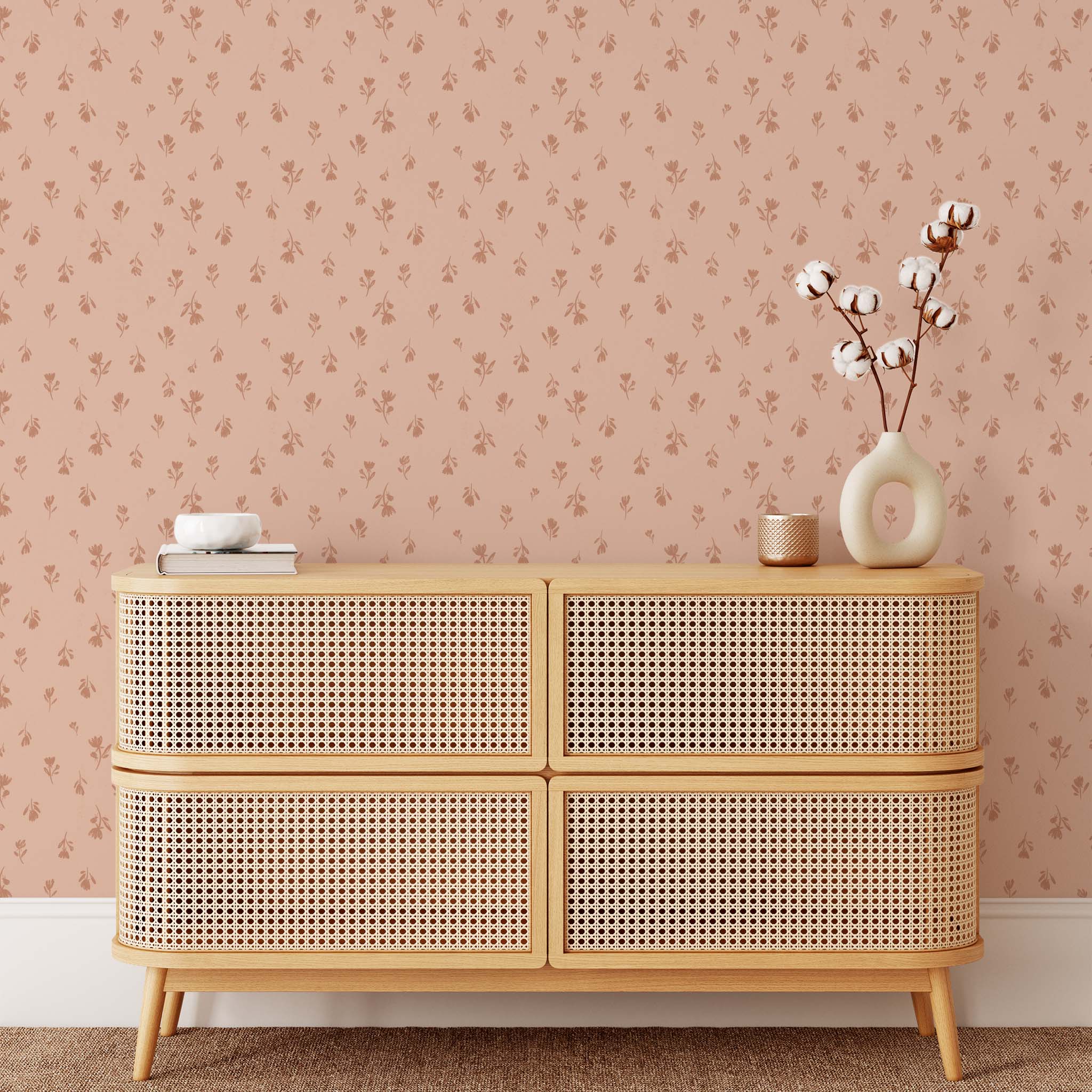 Annette Wallpaper - Blush – Ayara Home
