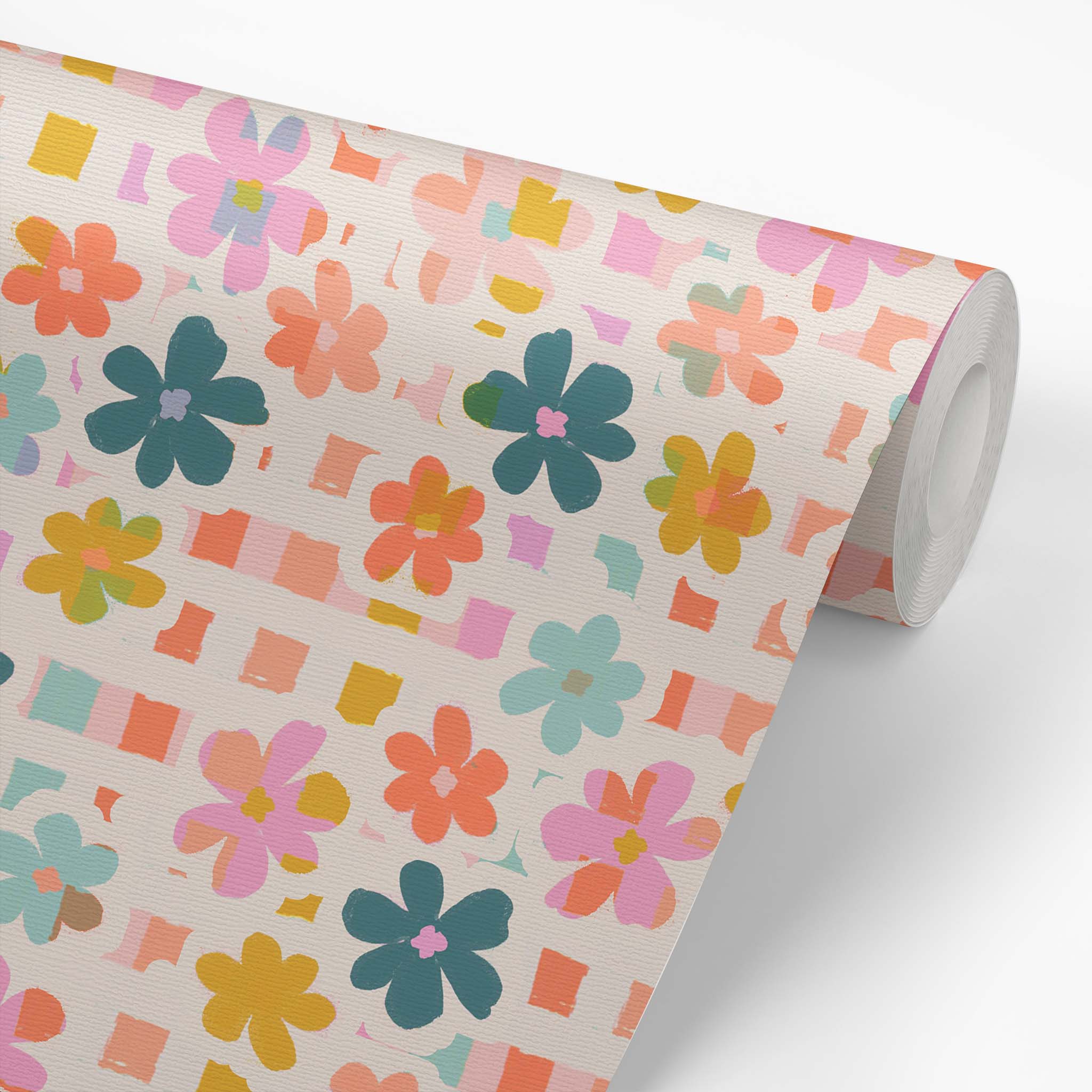 Happy Check Wallpaper - Multi – Ayara Home